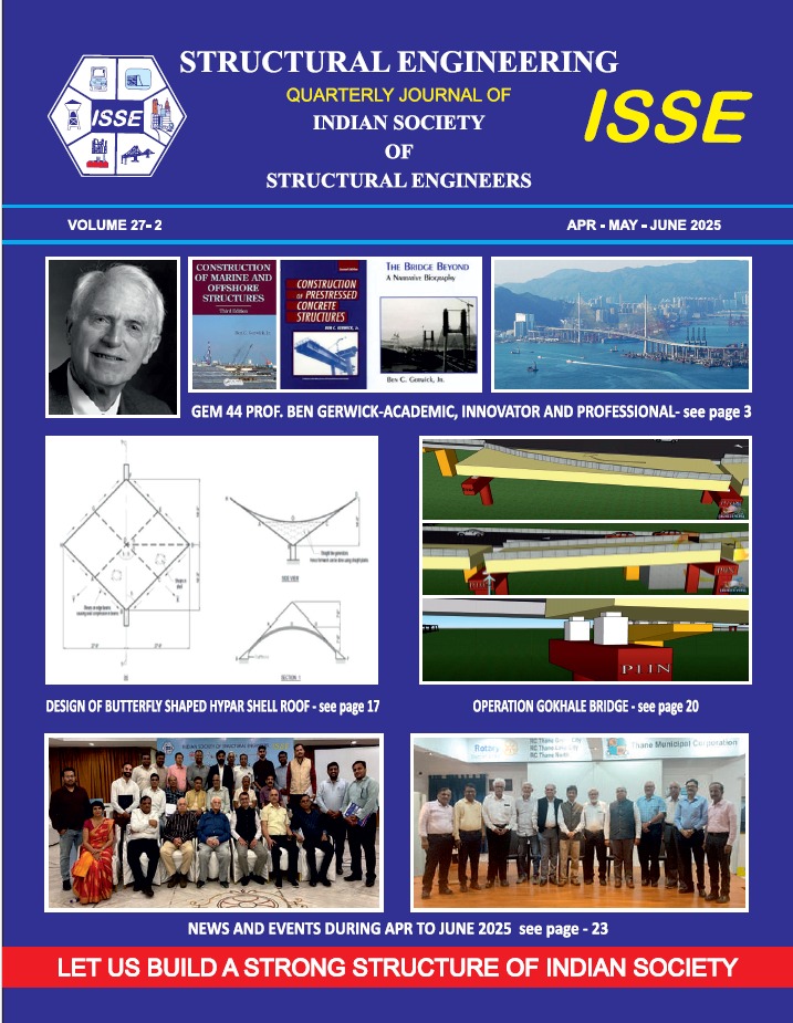Publications – Quarterly Journal – Indian Society of Structural Engineers